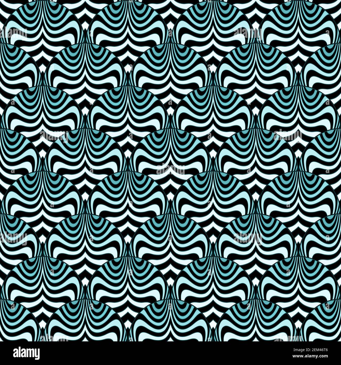 Waves background with distortion effect Stock Photo - Alamy