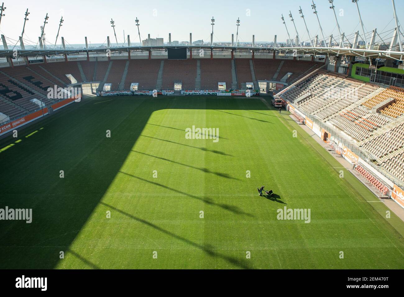 Machine playground stadium grass hi-res stock photography and images ...