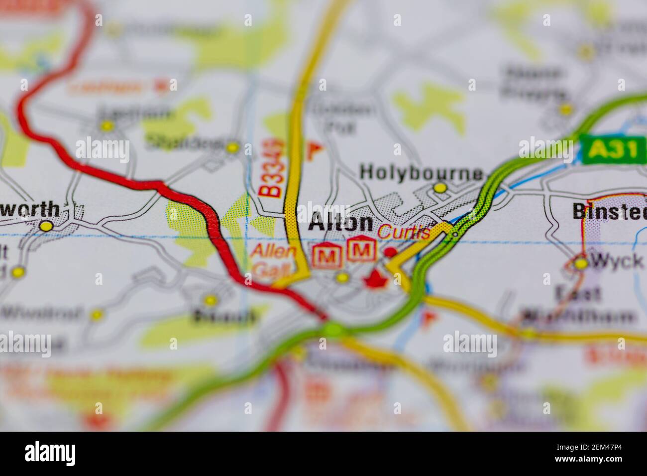 Map street map hi-res stock photography and images - Alamy