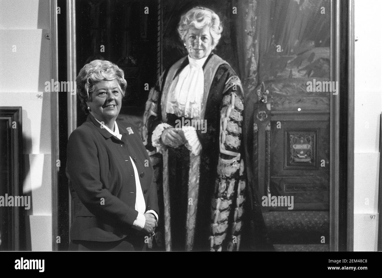 Betty boothroyd painting hi-res stock photography and images - Alamy