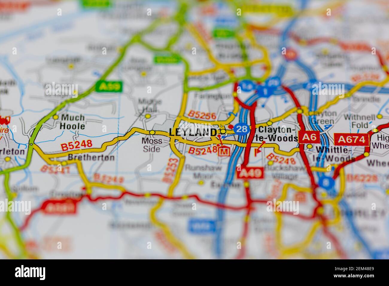 Map street map hi-res stock photography and images - Alamy