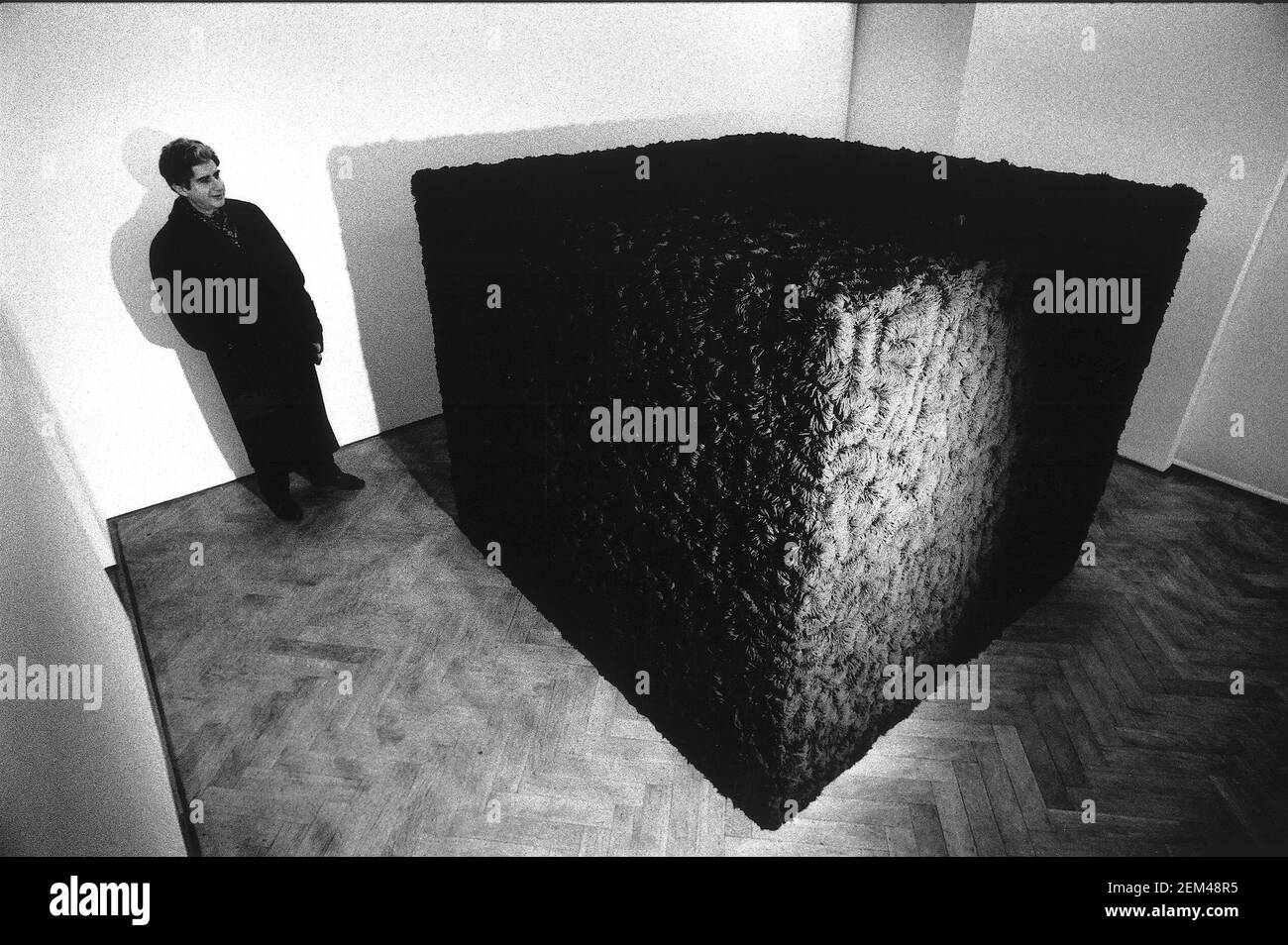 Mona Hatoum s Black Cube at the White Cube Gallery Duke Street St James ...