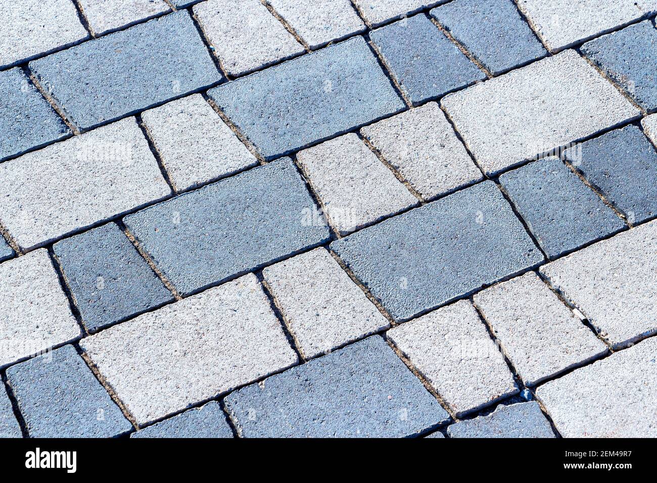 Grey paving stones as background texture close up Stock Photo - Alamy