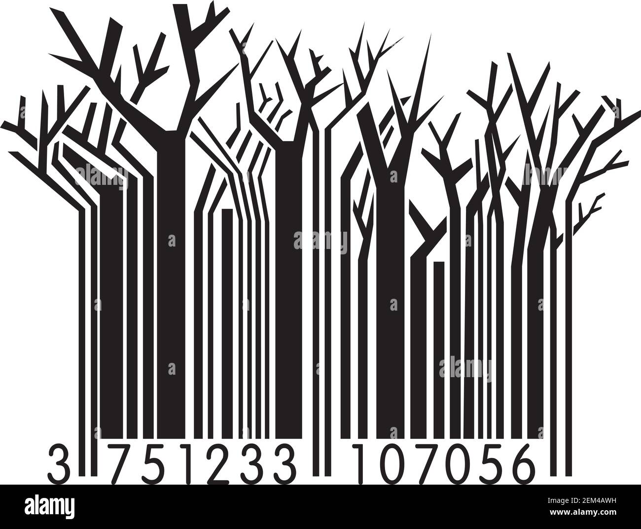 Vector Illustration of barcode Stock Vector Image & Art - Alamy