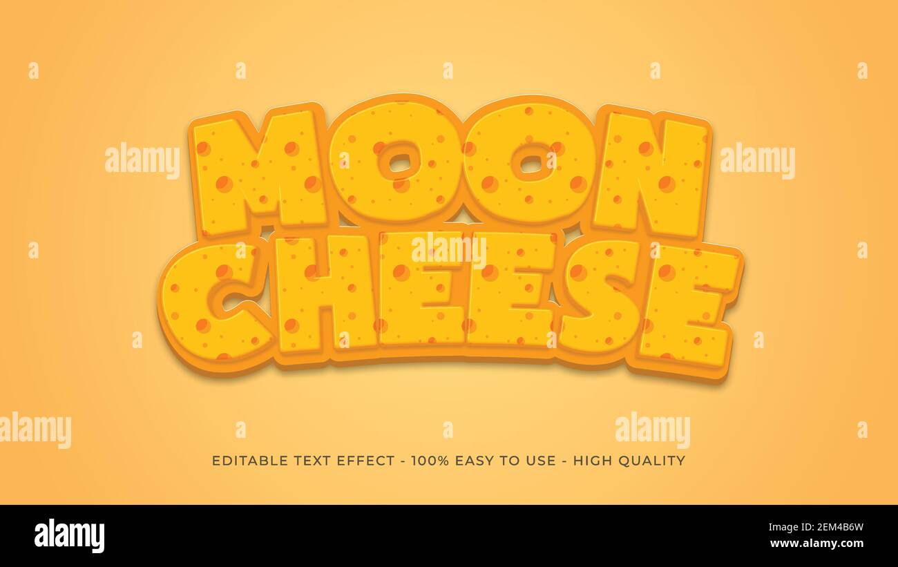 cheese text effect concept Stock Vector Image & Art - Alamy
