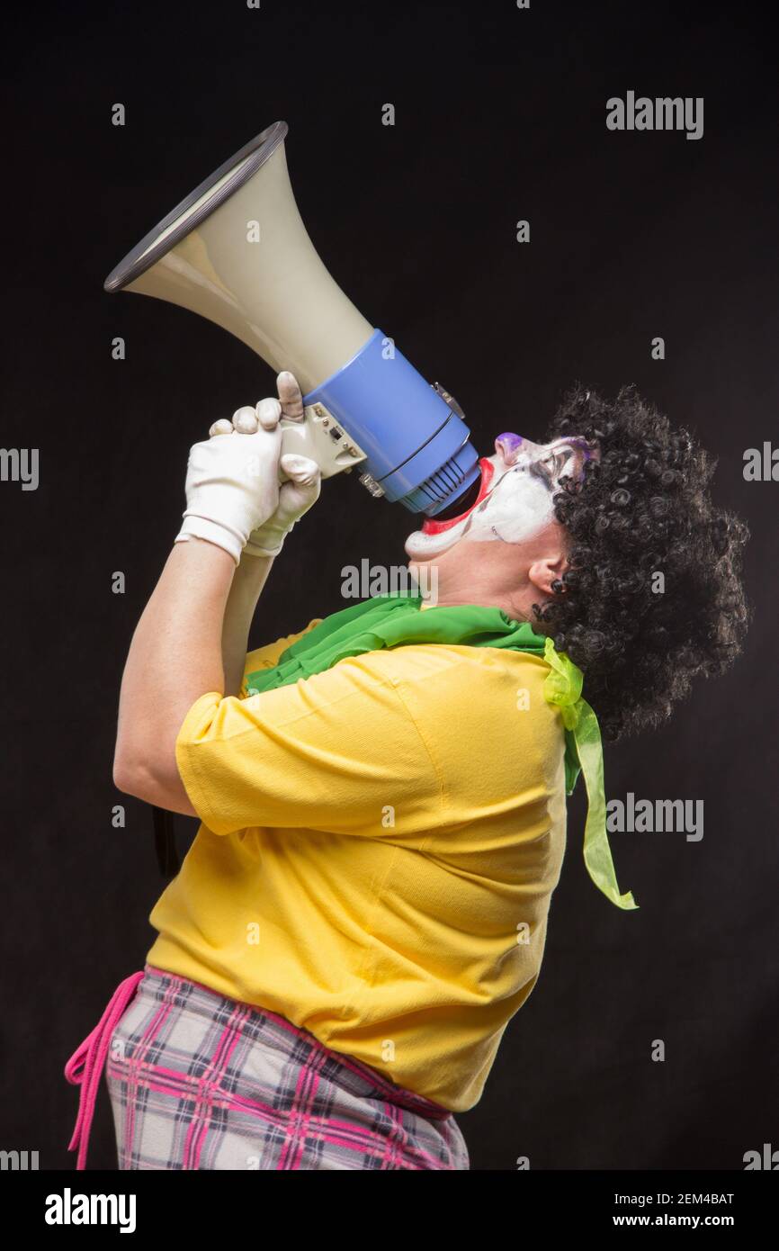 Evil speaker hi-res stock photography and images - Alamy