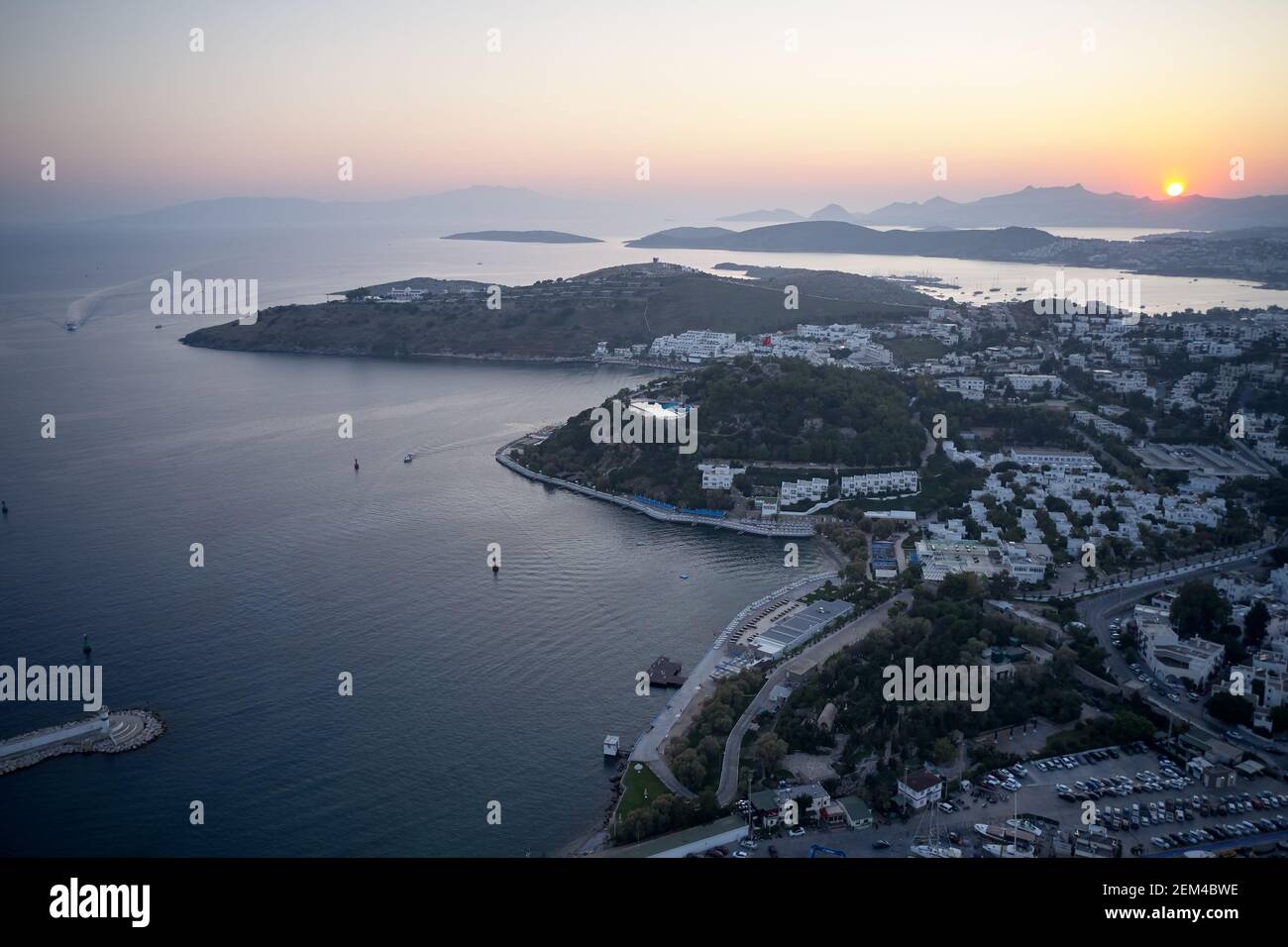 Bodrum aerial hi-res stock photography and images - Alamy