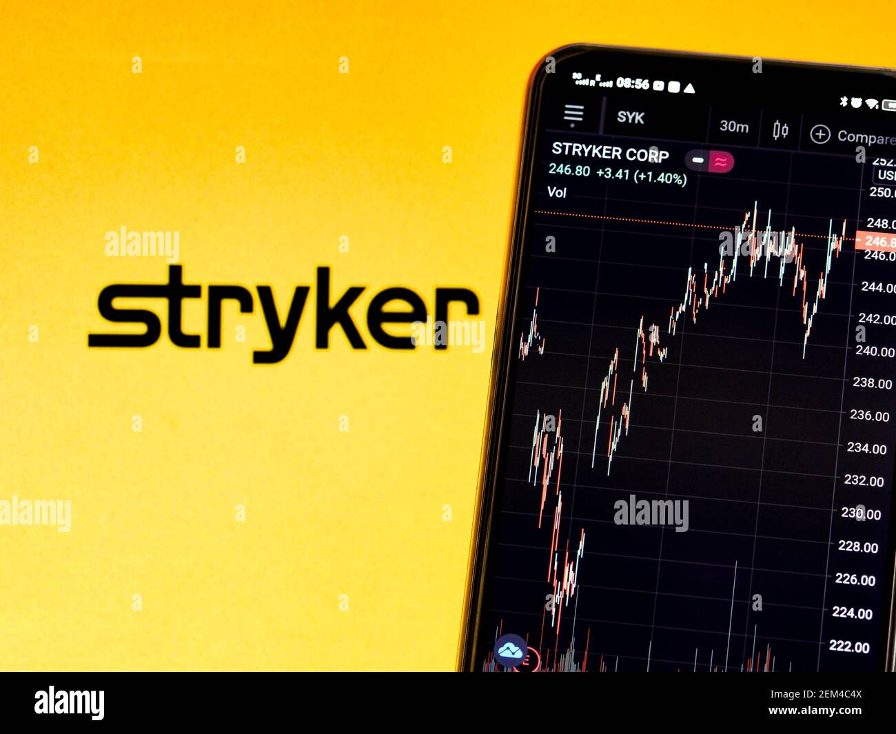 Stryker logo hi-res stock photography and images - Alamy