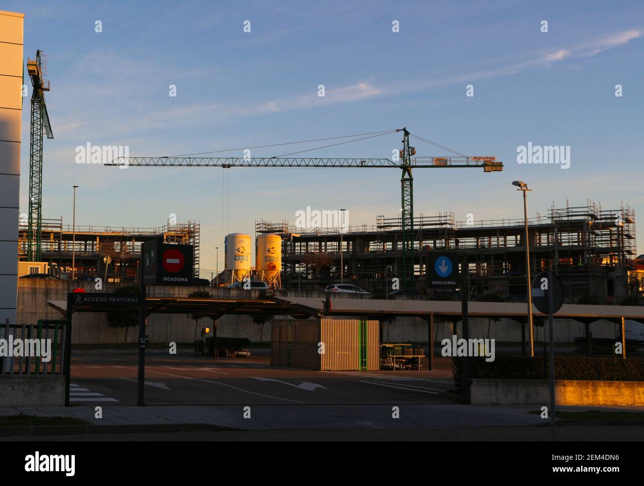 Reinforced concrete water tanks hi-res stock photography and images - Alamy