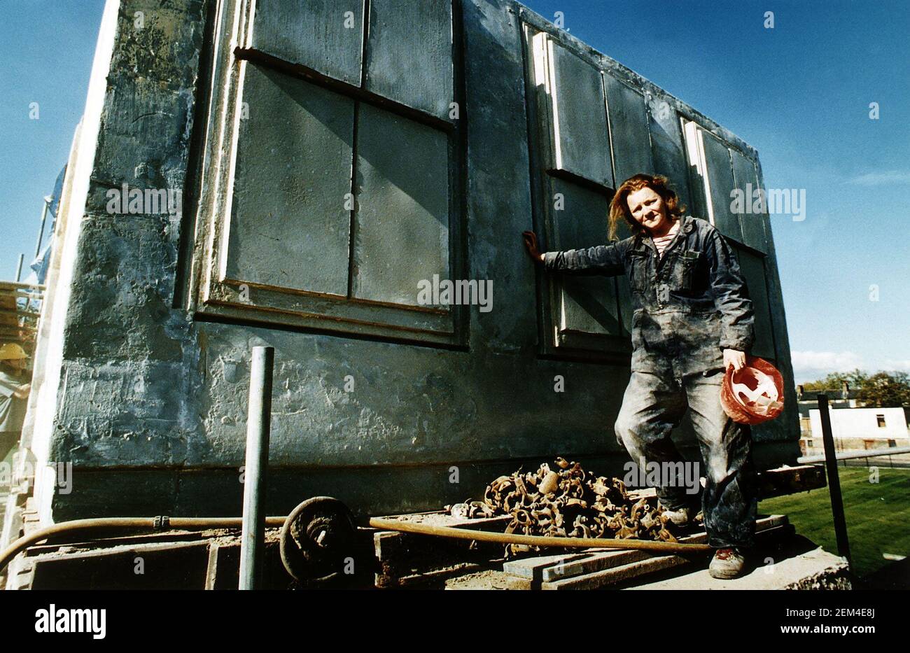 Rachel Whiteread sculptor and winner of The Turner Prize standing by ...