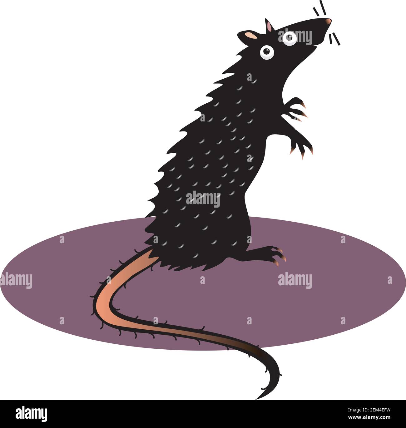 Illustration of funny cartoon mouse Stock Vector Image & Art - Alamy