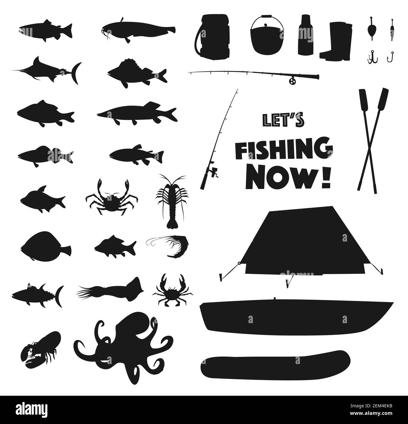 Vacuum fish boat Cut Out Stock Images & Pictures - Alamy