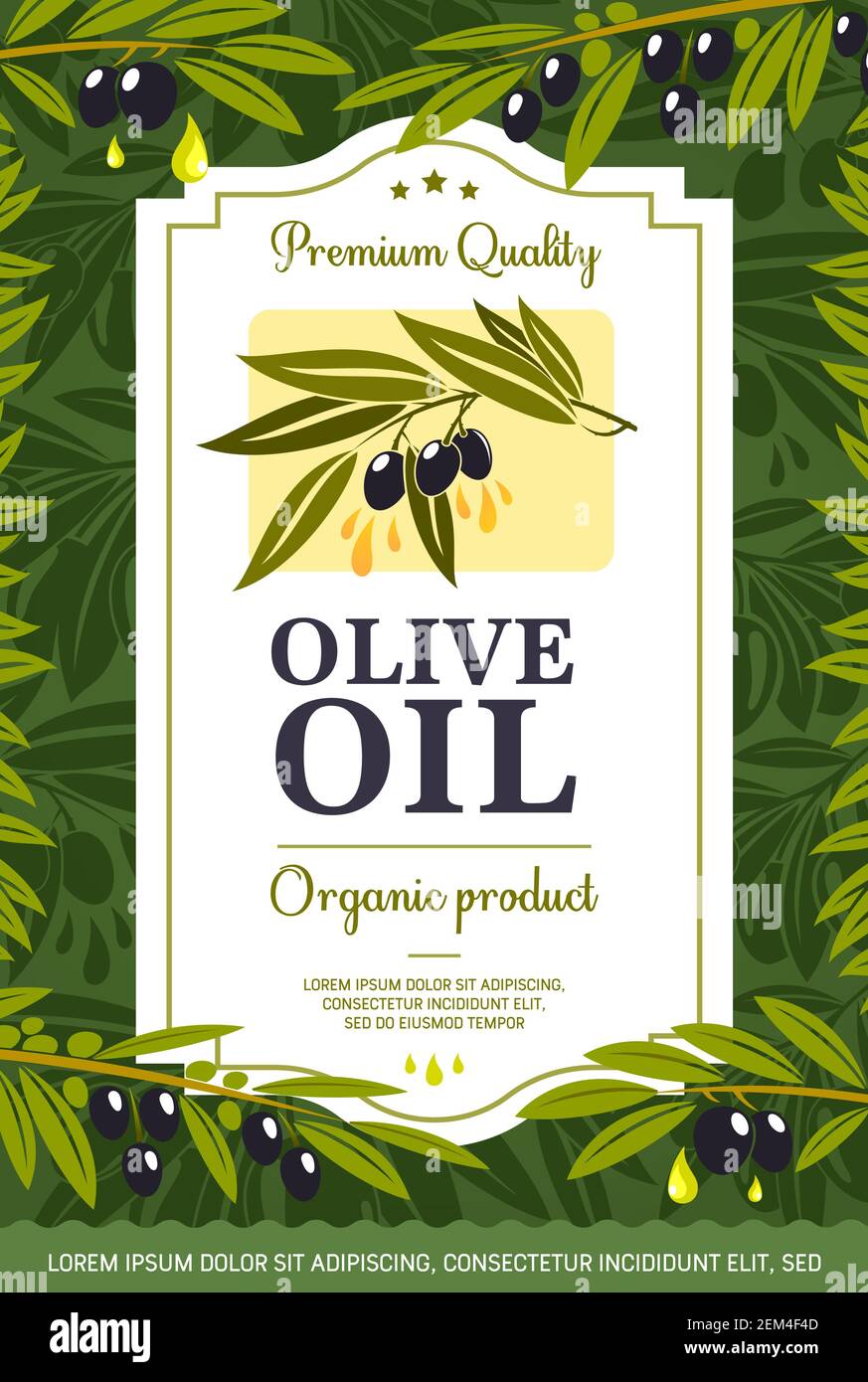 Italian Olive Oil Label
