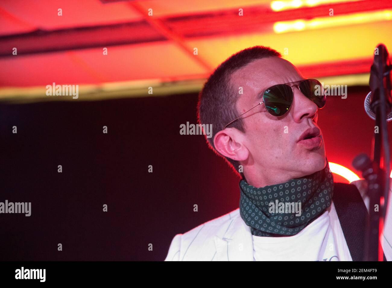 Richard Ashcroft Performs With His New Band High Resolution Stock ...