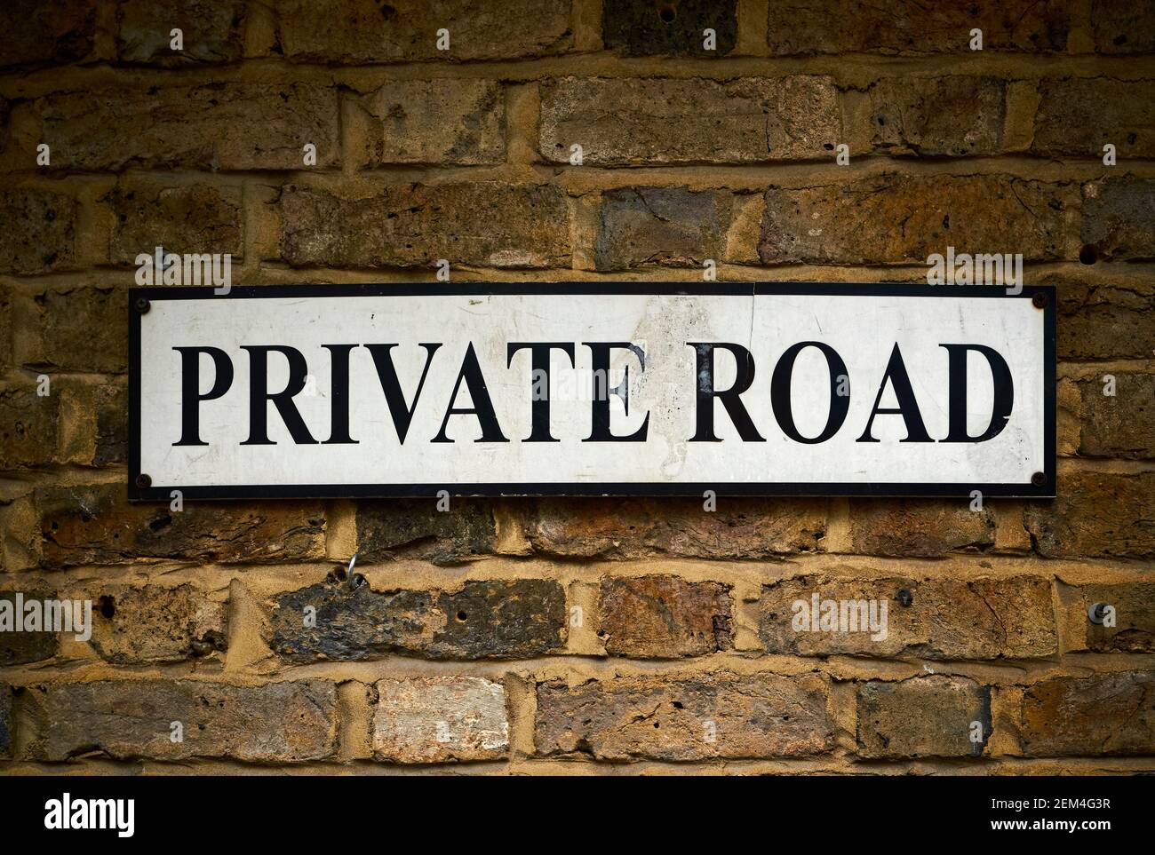 Private road hi-res stock photography and images - Alamy