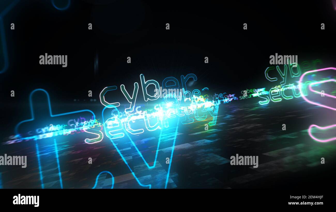 Cyber security concept, internet protection, network and computer ...