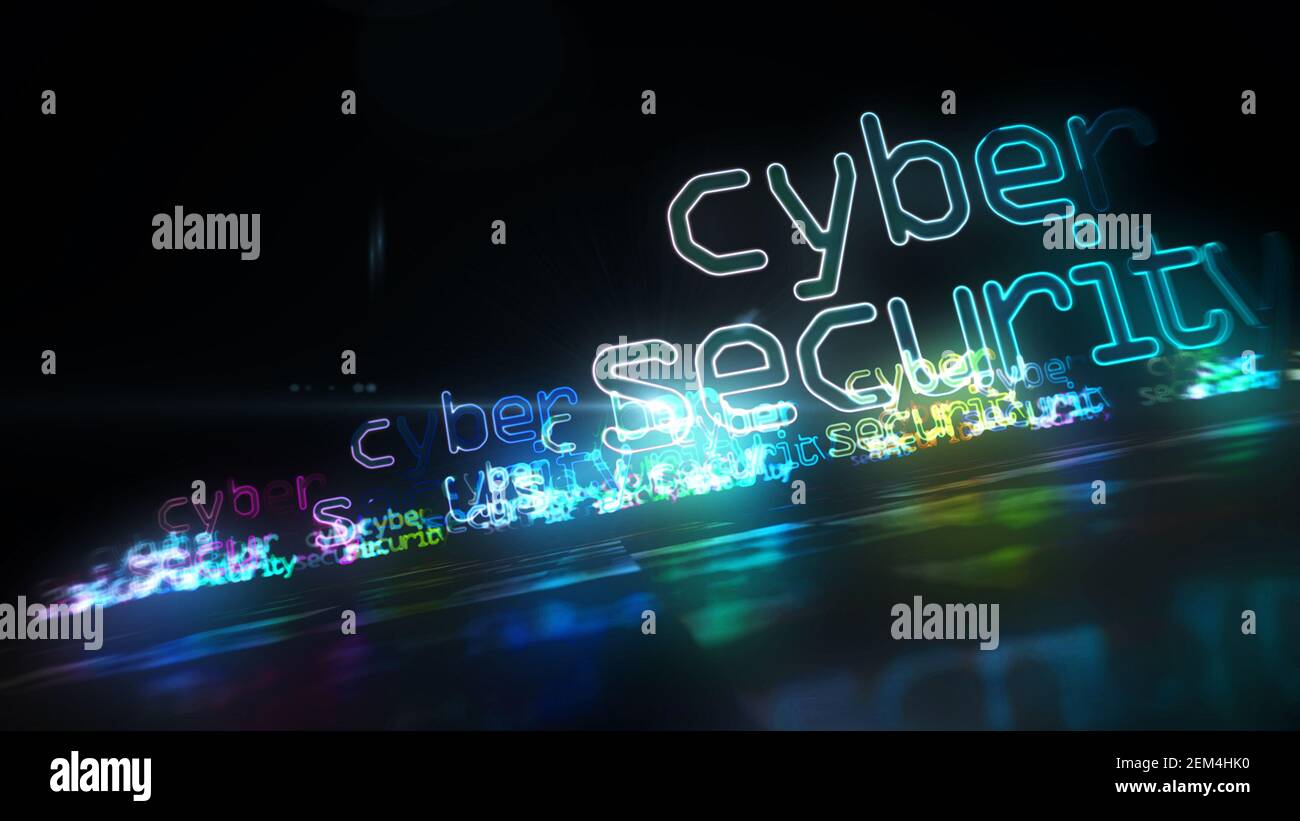 Cyber security concept, internet protection, network and computer ...