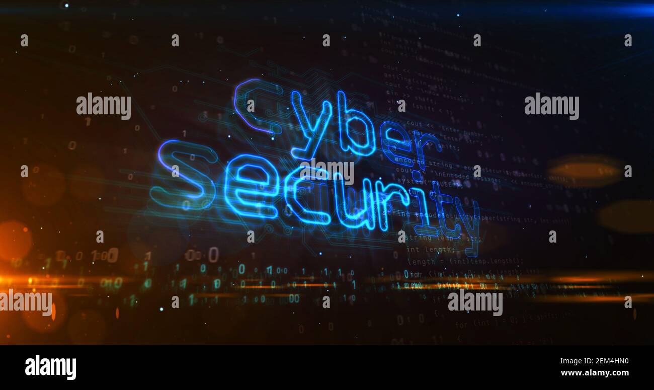 Cyber security concept, internet protection, network and computer ...