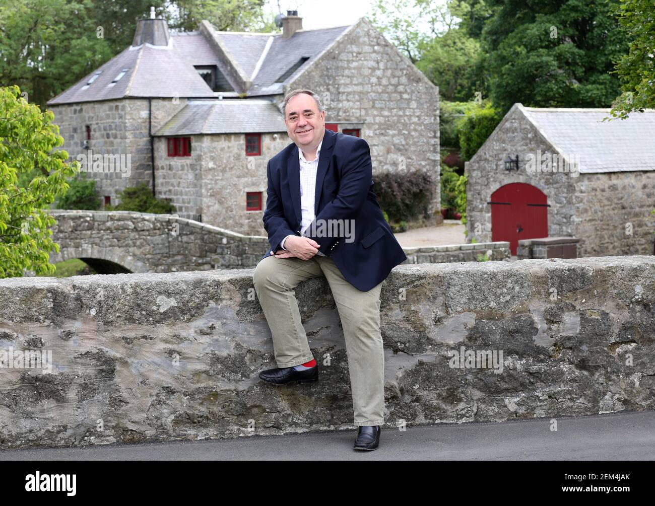 SNP politician and former First Minister of Scotland Alex Salmond ...