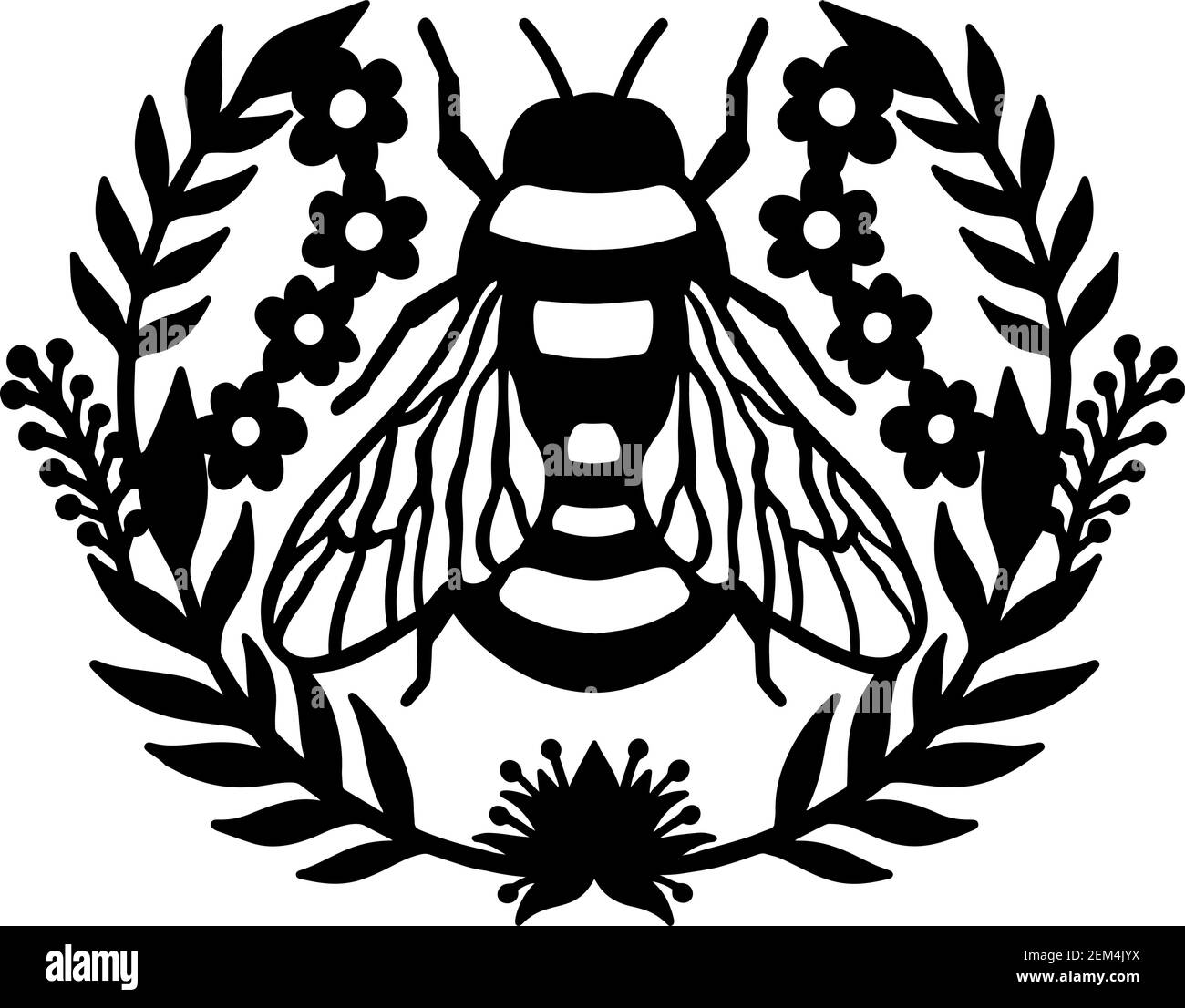 Border bee Black and White Stock Photos & Images - Alamy