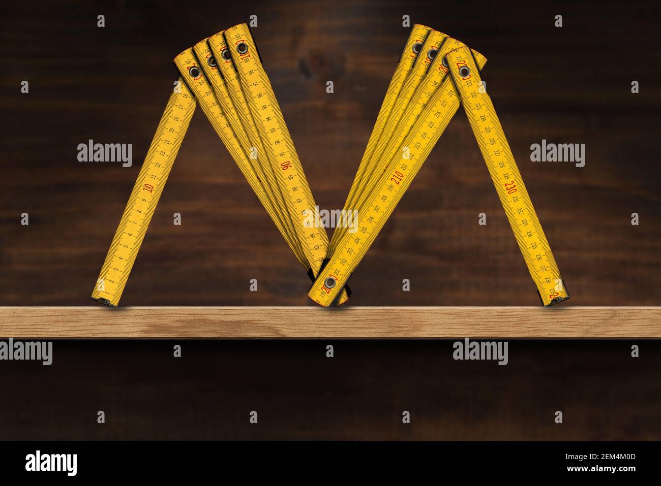 Metre ruler hi-res stock photography and images - Alamy