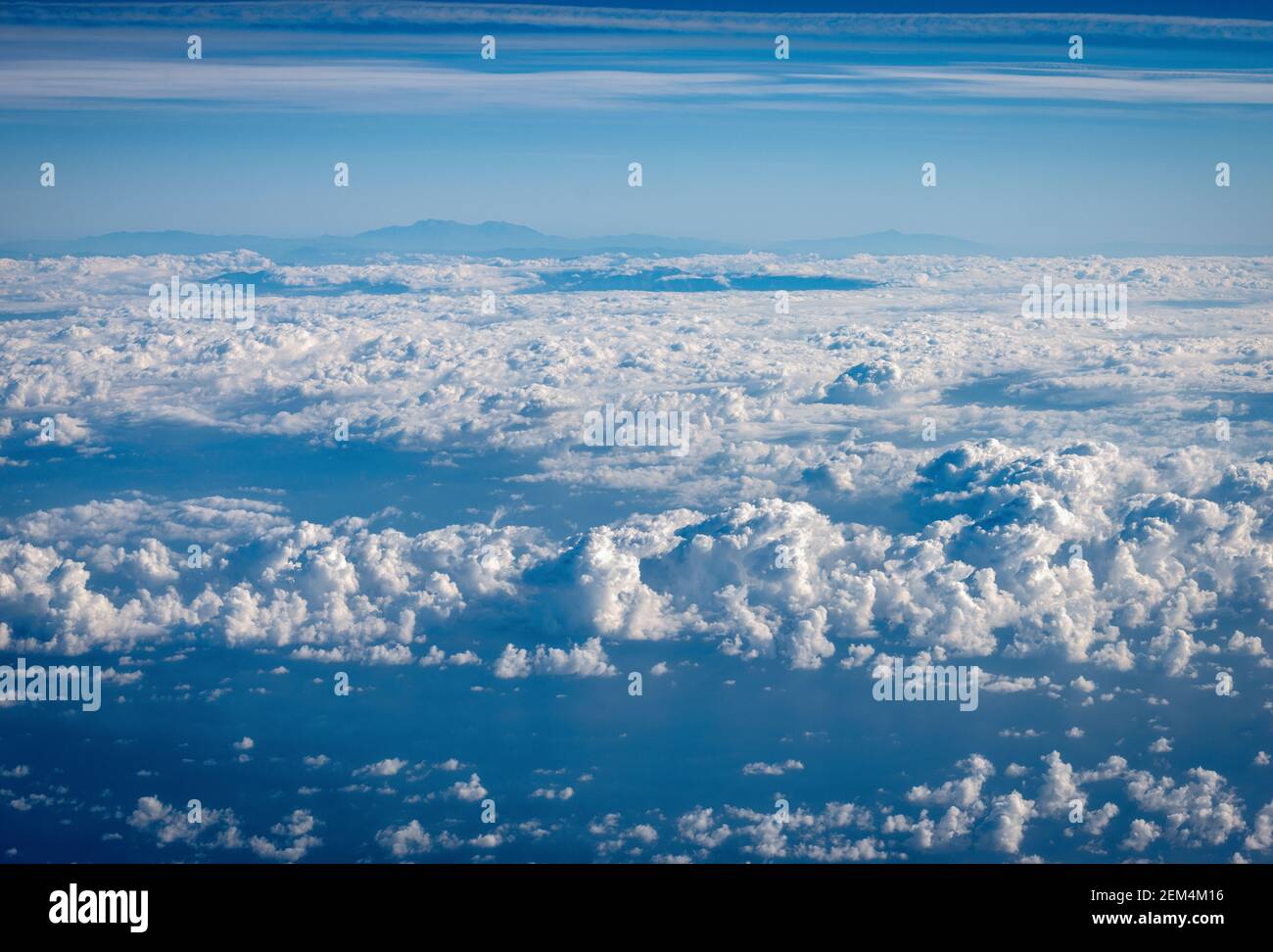 Flying through clouds on top hi-res stock photography and images - Alamy