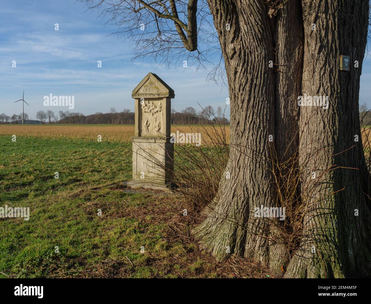 the small village of wuellen in the german muensteralnd Stock Photo - Alamy