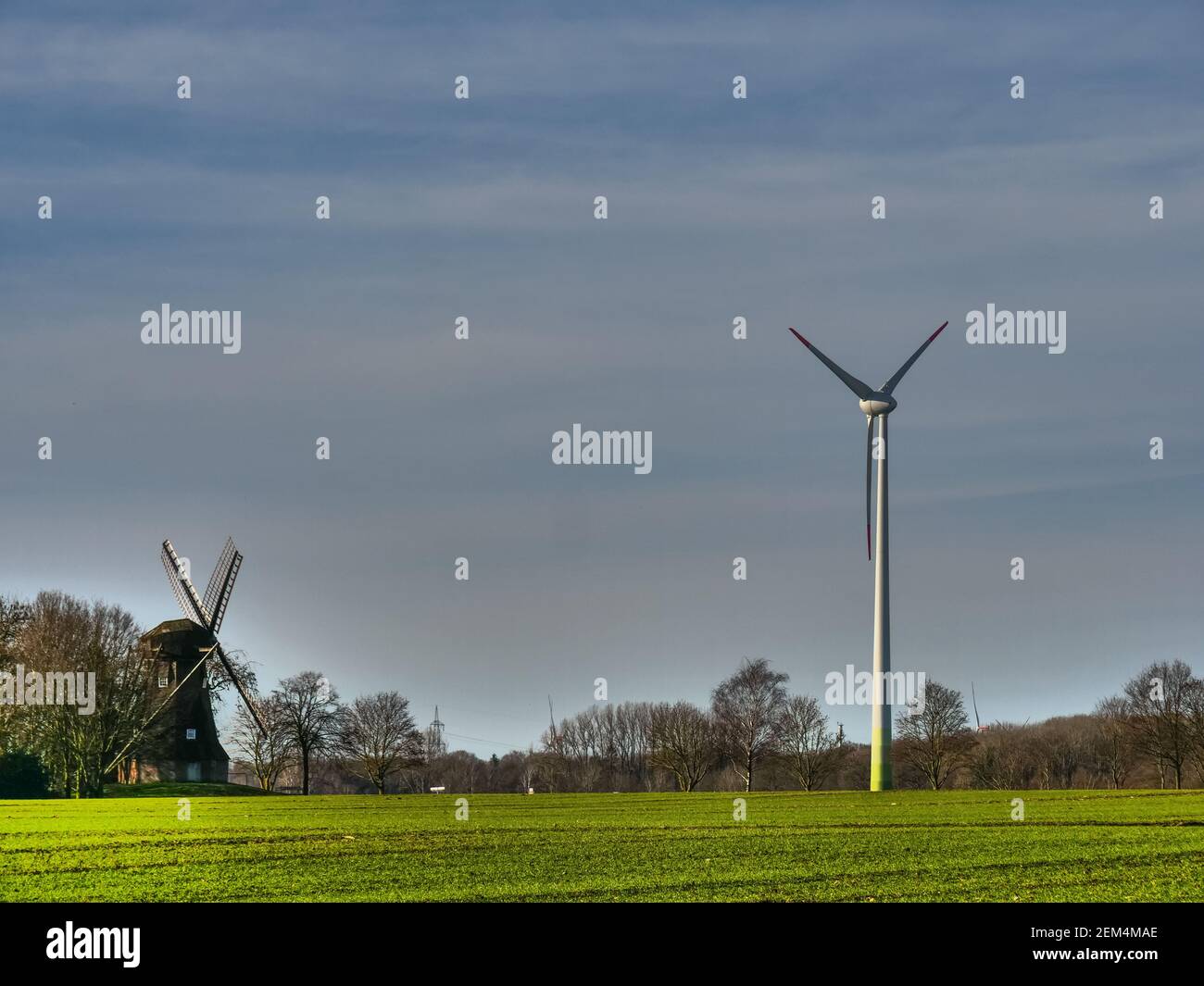 the small village of wuellen in the german muensteralnd Stock Photo - Alamy