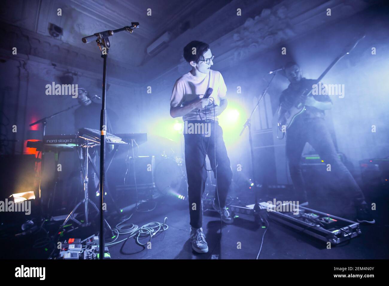 Dan Croll performing live on stage at Bush Hall as part of the ...