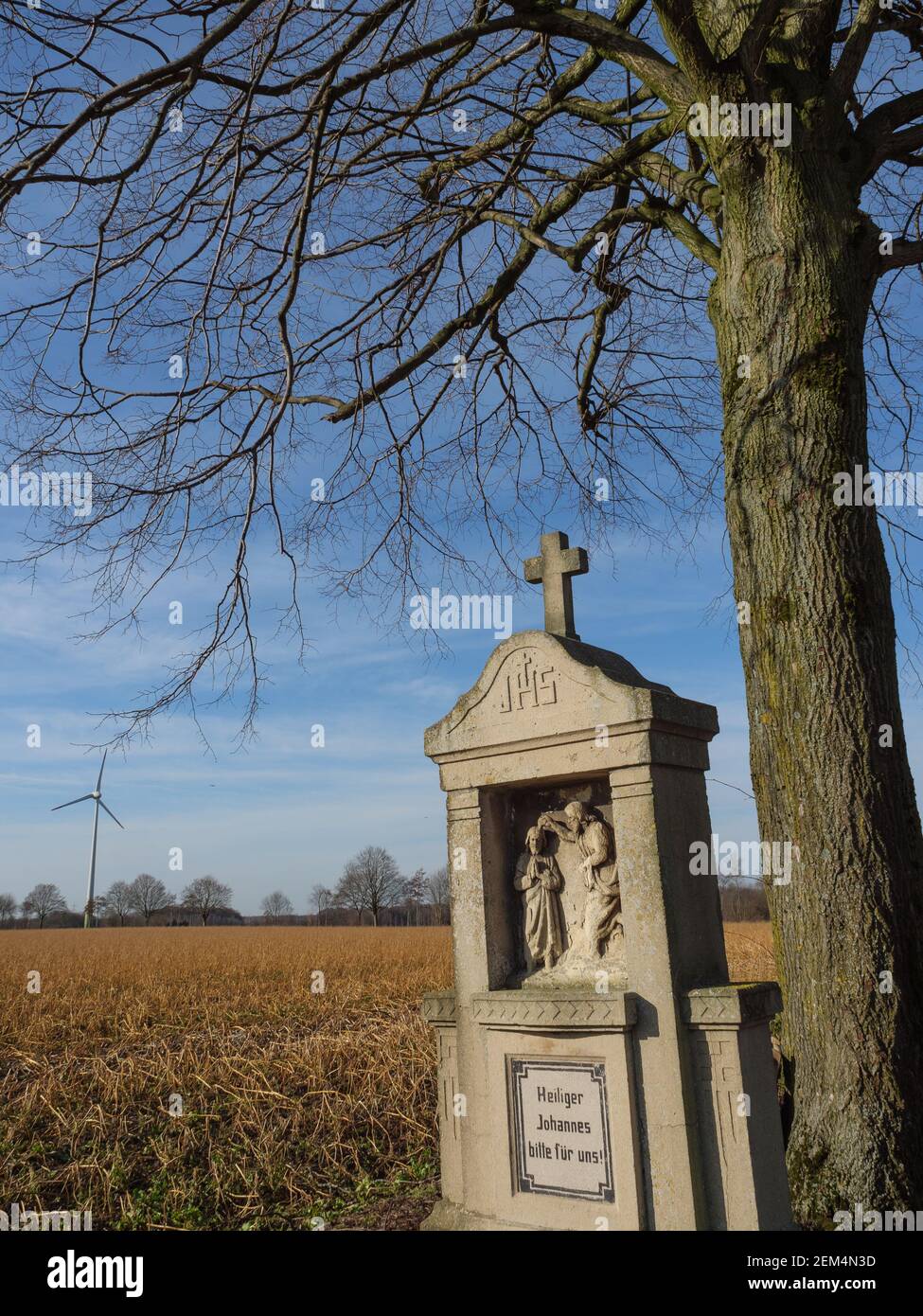 the small village of wuellen in the german muensteralnd Stock Photo - Alamy