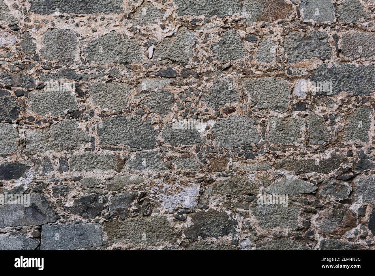 background, texture - ancient masonry at the wall of medieval palace ...