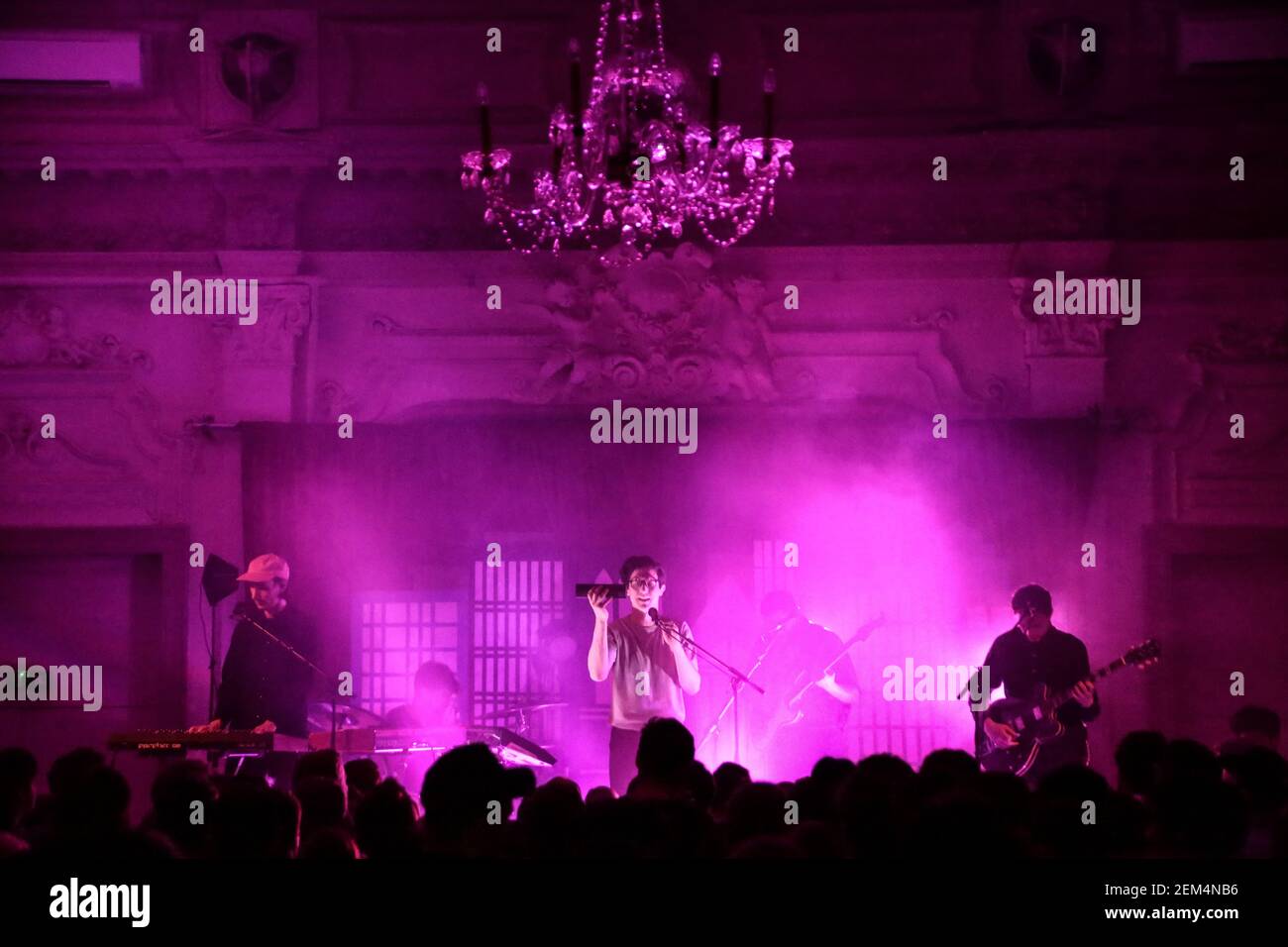 Dan Croll performing live on stage at Bush Hall as part of the ...