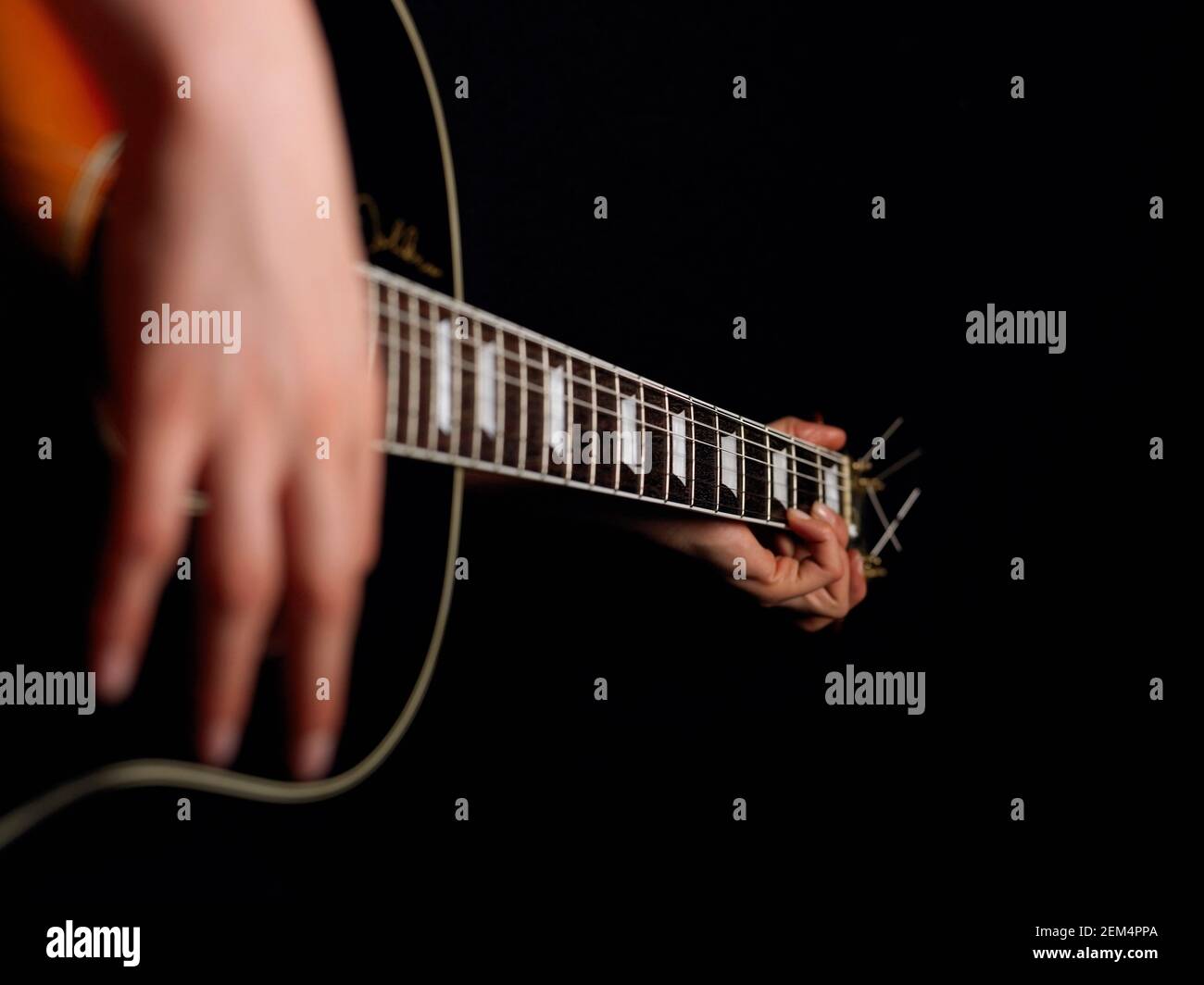 Tilt up shot musician playing hi-res stock photography and images - Alamy
