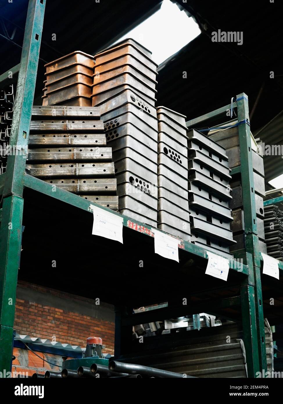 Metal stacks hi-res stock photography and images - Alamy