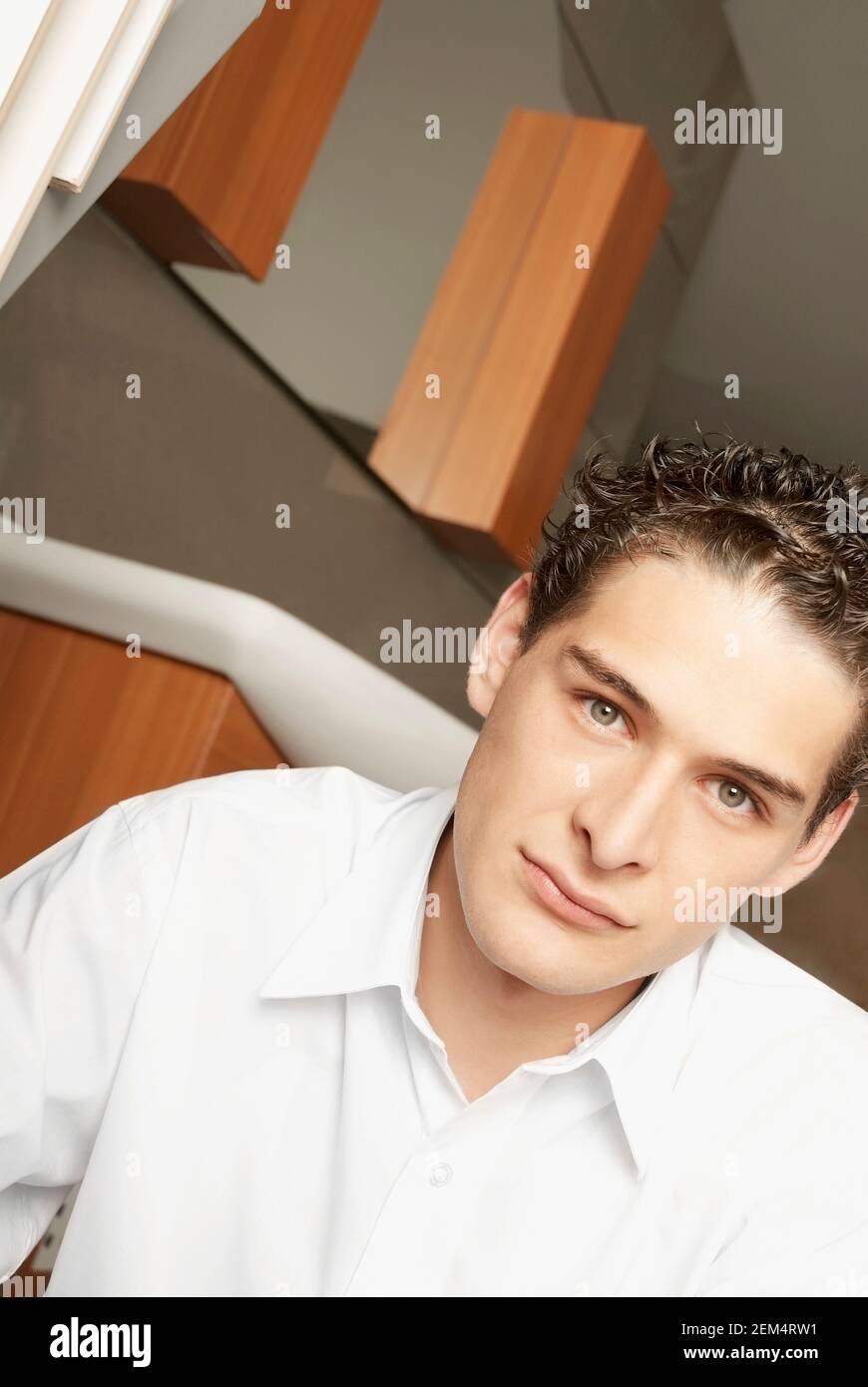 Portrait of a mid adult man posing Stock Photo - Alamy
