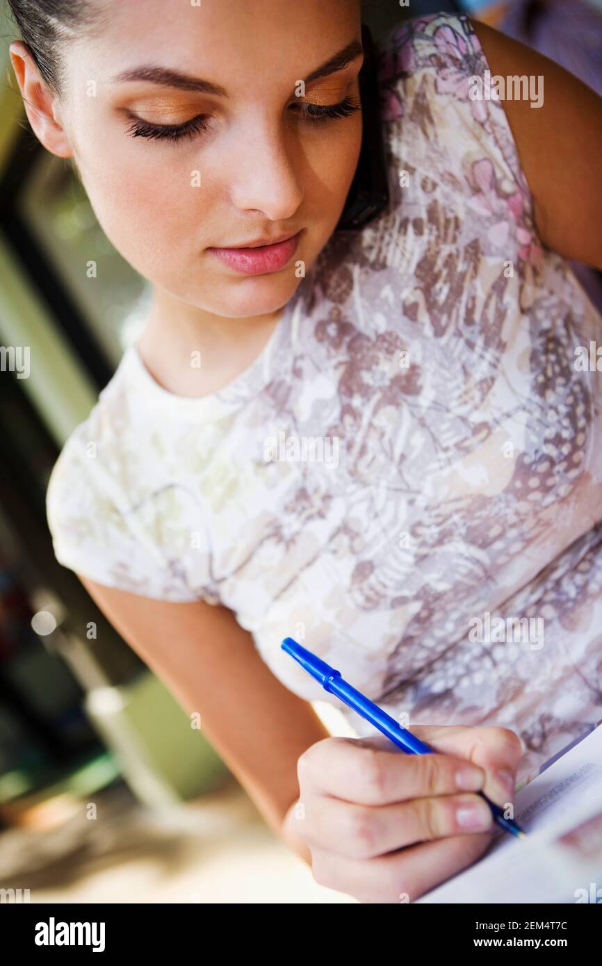 Back to front writing hi-res stock photography and images - Alamy