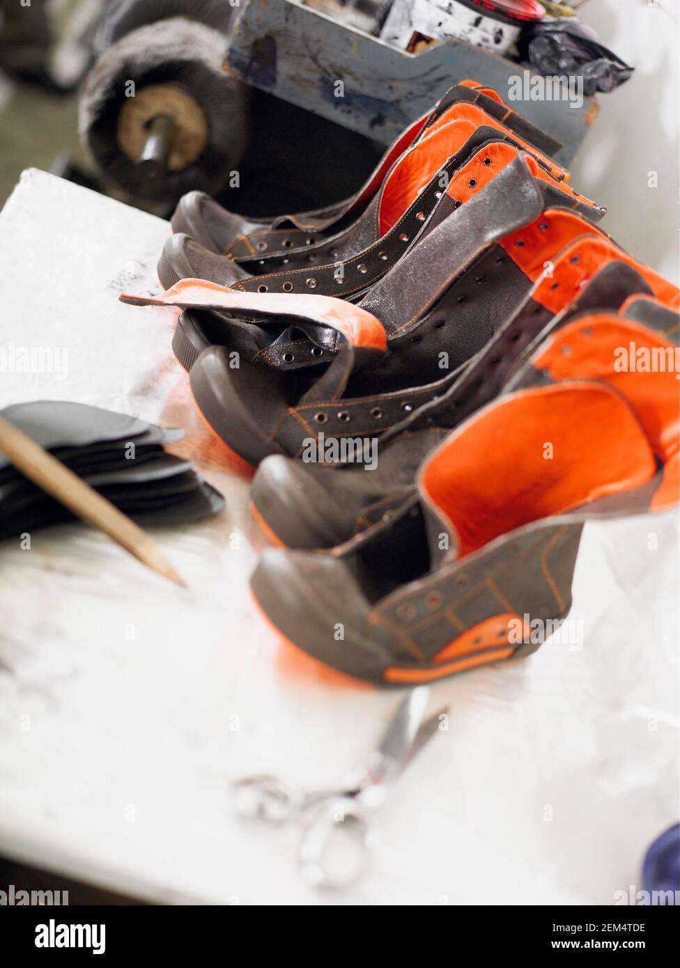Boot factory hi-res stock photography and images - Alamy