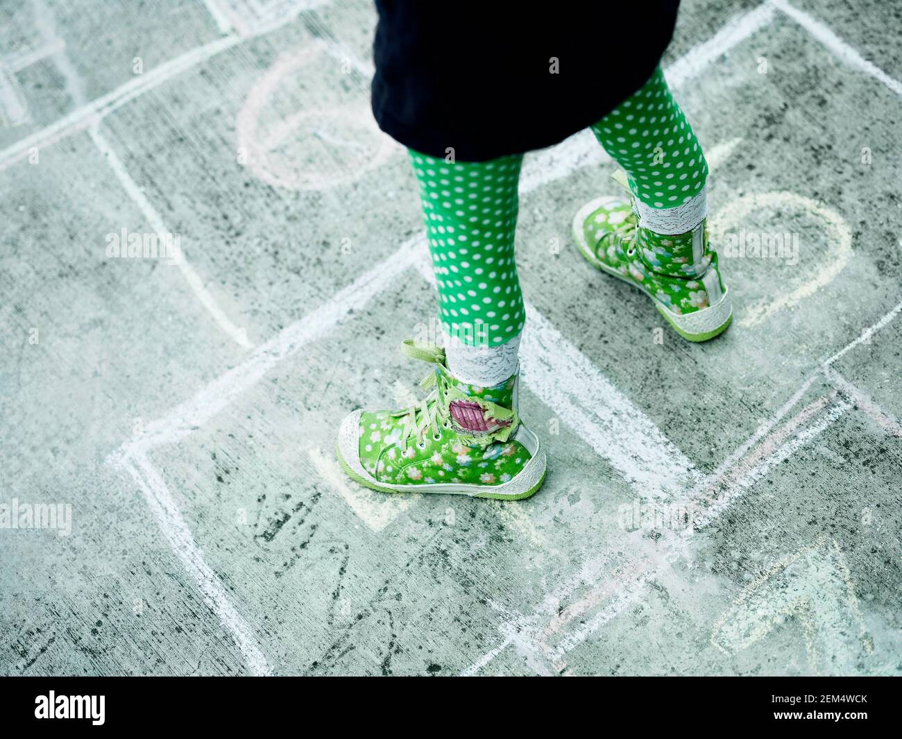 Hopscotch activity hi-res stock photography and images - Alamy