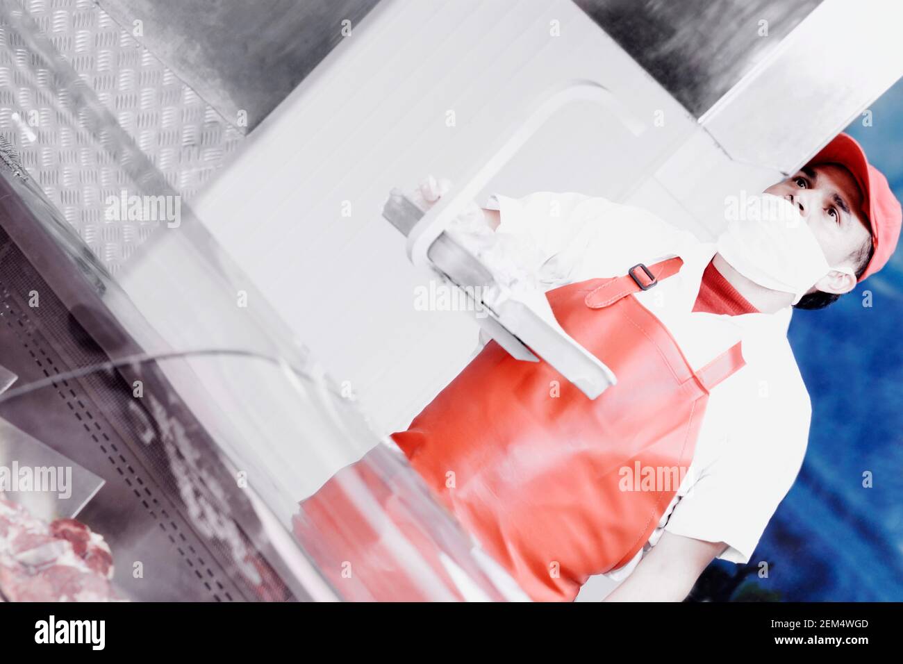 Butcher mask hi-res stock photography and images - Alamy