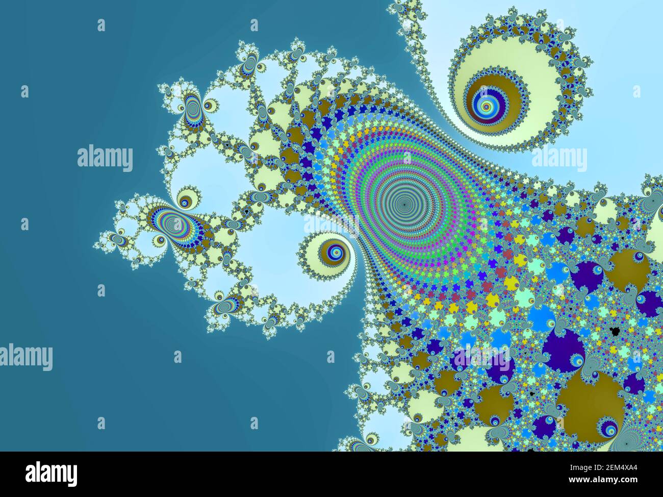 Zoom into the mandelbrot set hi-res stock photography and images - Alamy
