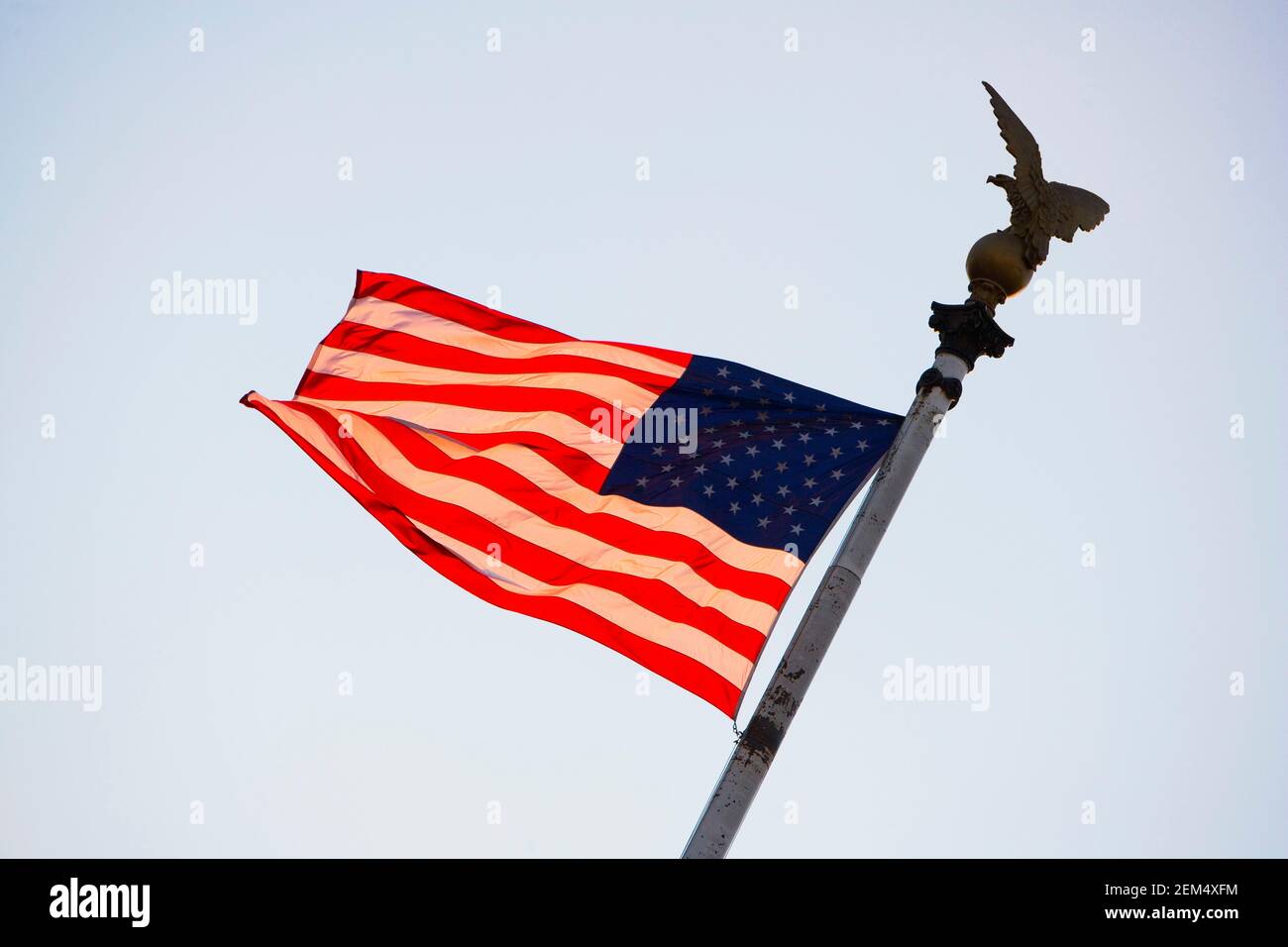 American flag washington dc hi-res stock photography and images - Alamy