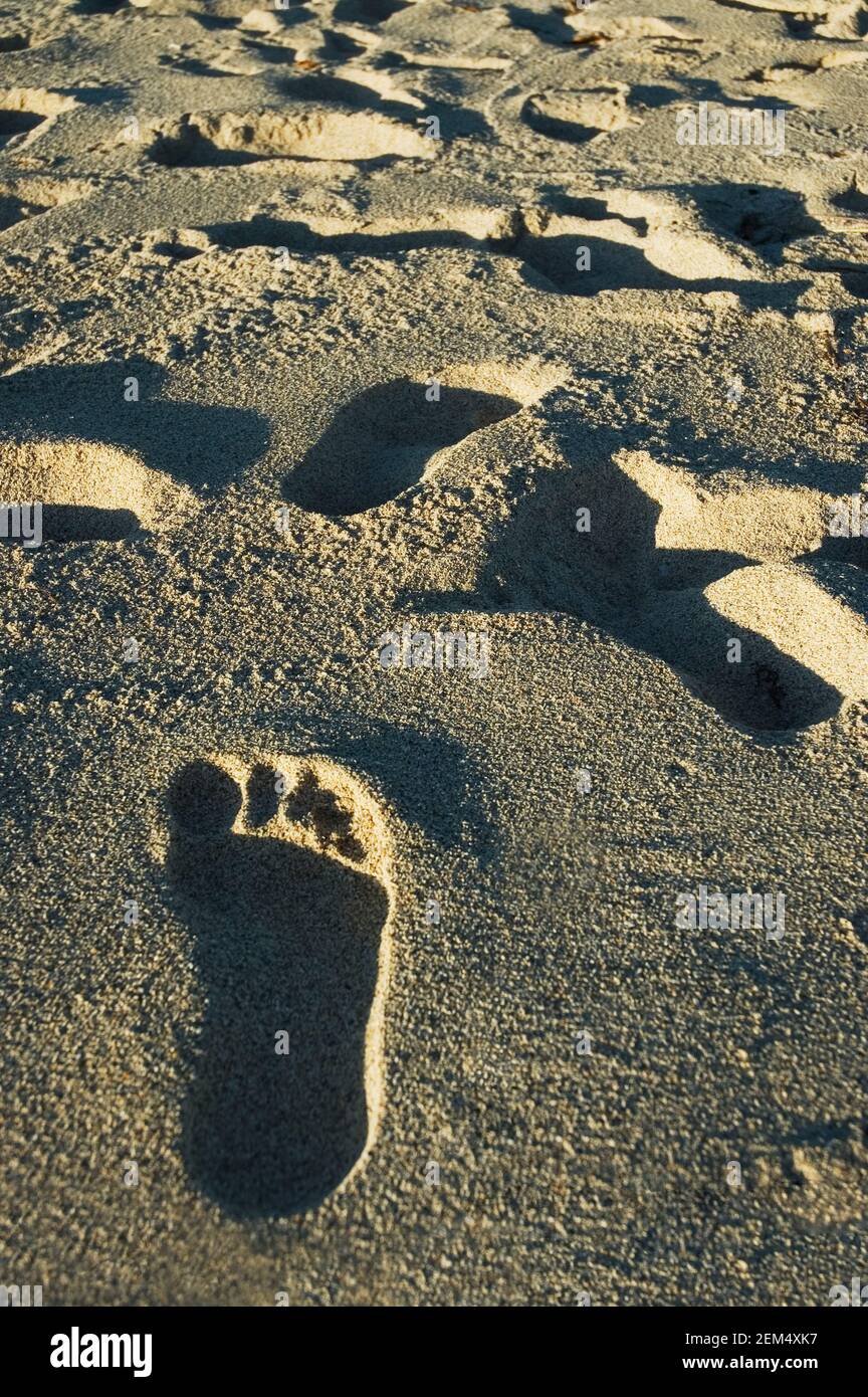 Unknown footprints hi-res stock photography and images - Alamy