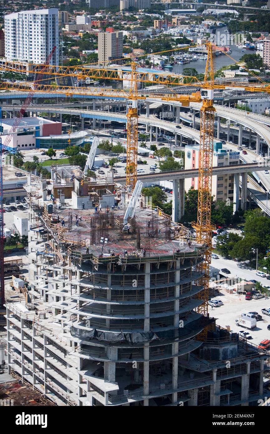 Construction building miami hi-res stock photography and images - Alamy