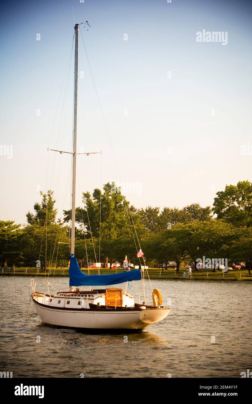 Boat in water Stock Photo - Alamy
