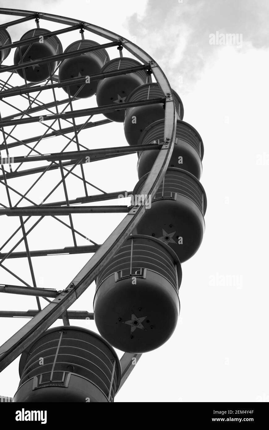 Low angle view of a ferris wheel Stock Photo - Alamy