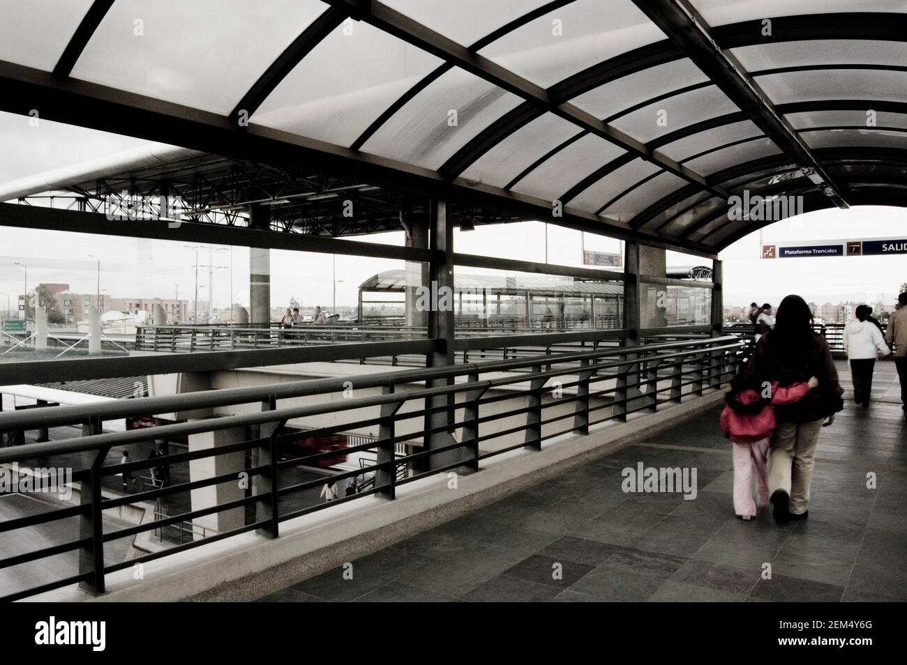 Close-up of a group of people walking on a metro terminal Stock Photo ...