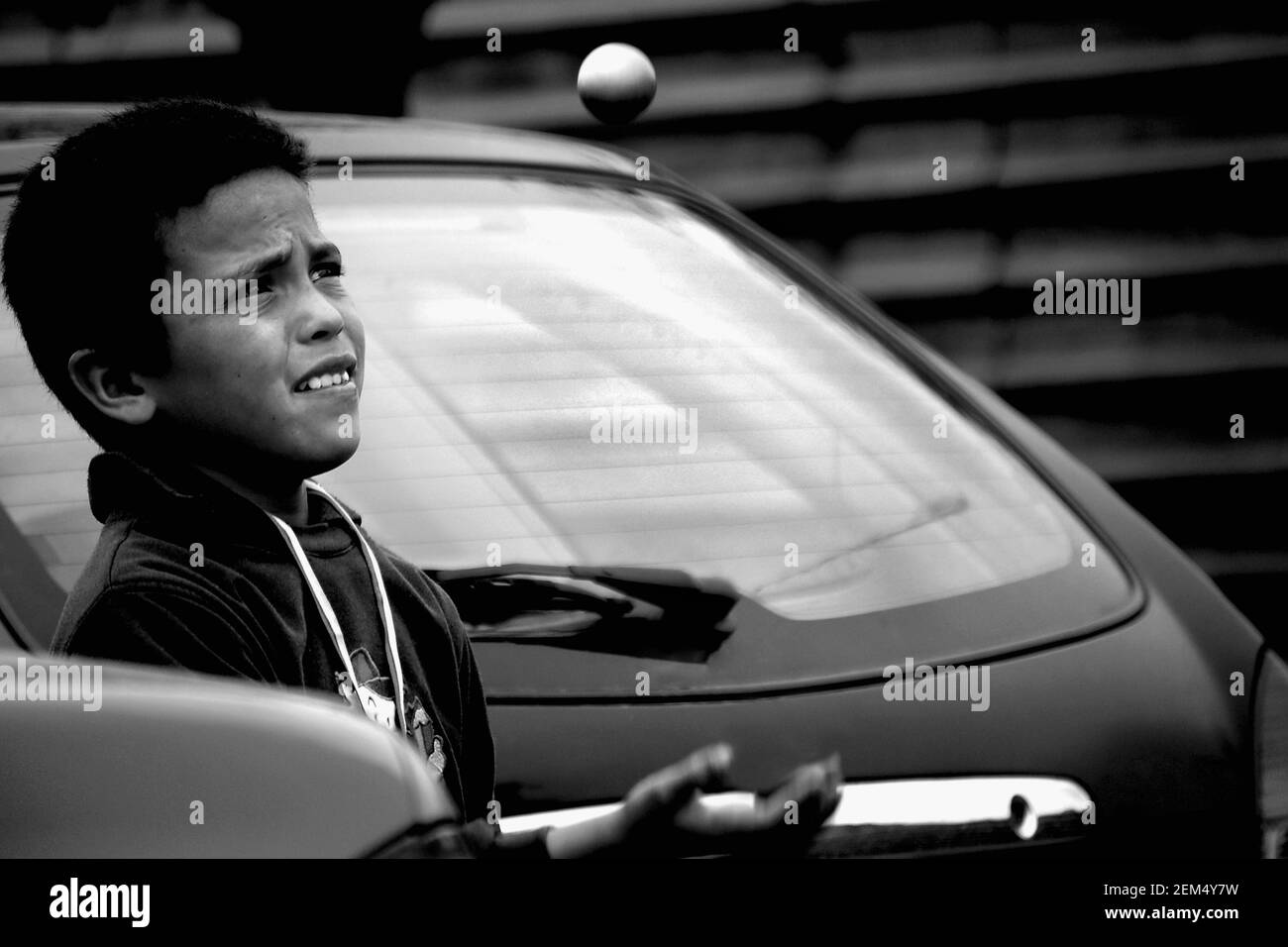 Boy Catching A Ball High Resolution Stock Photography and Images - Alamy