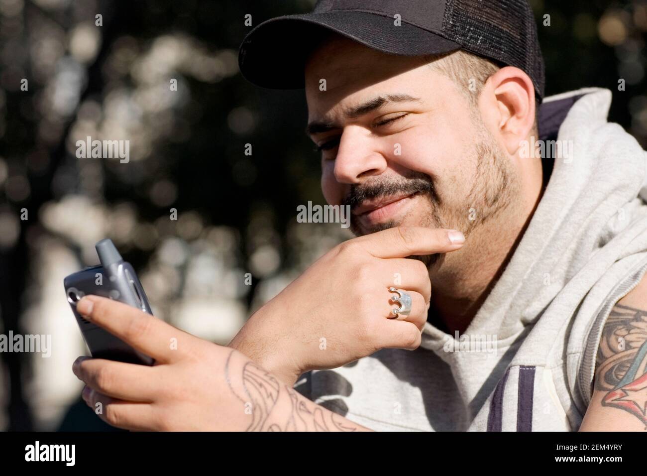 Close up young hand operating hi-res stock photography and images - Alamy