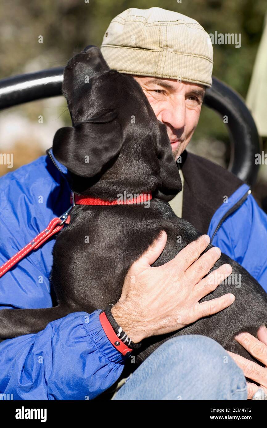 Hugging a dog hi-res stock photography and images - Alamy