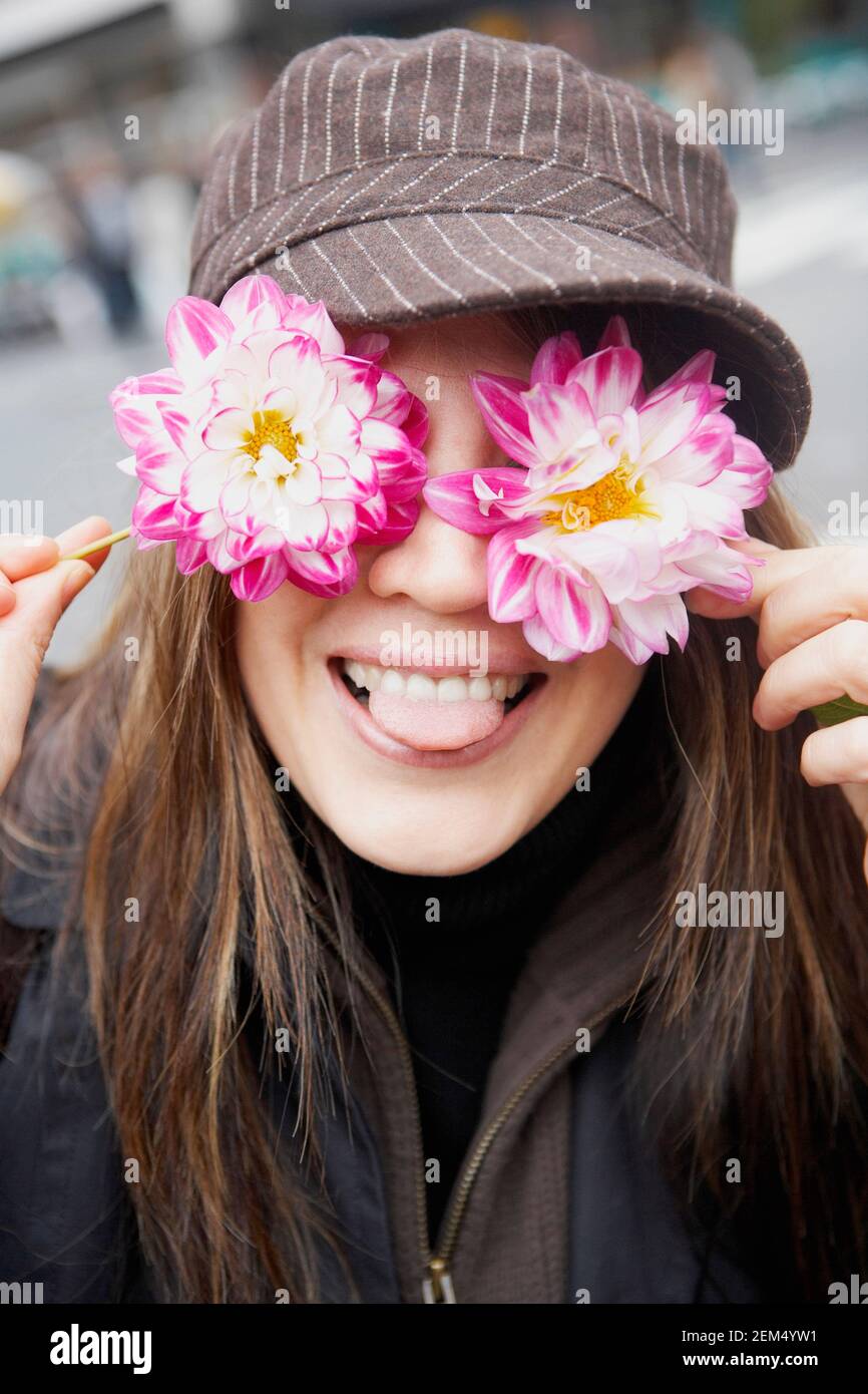 Cap covering eyes hi-res stock photography and images - Alamy